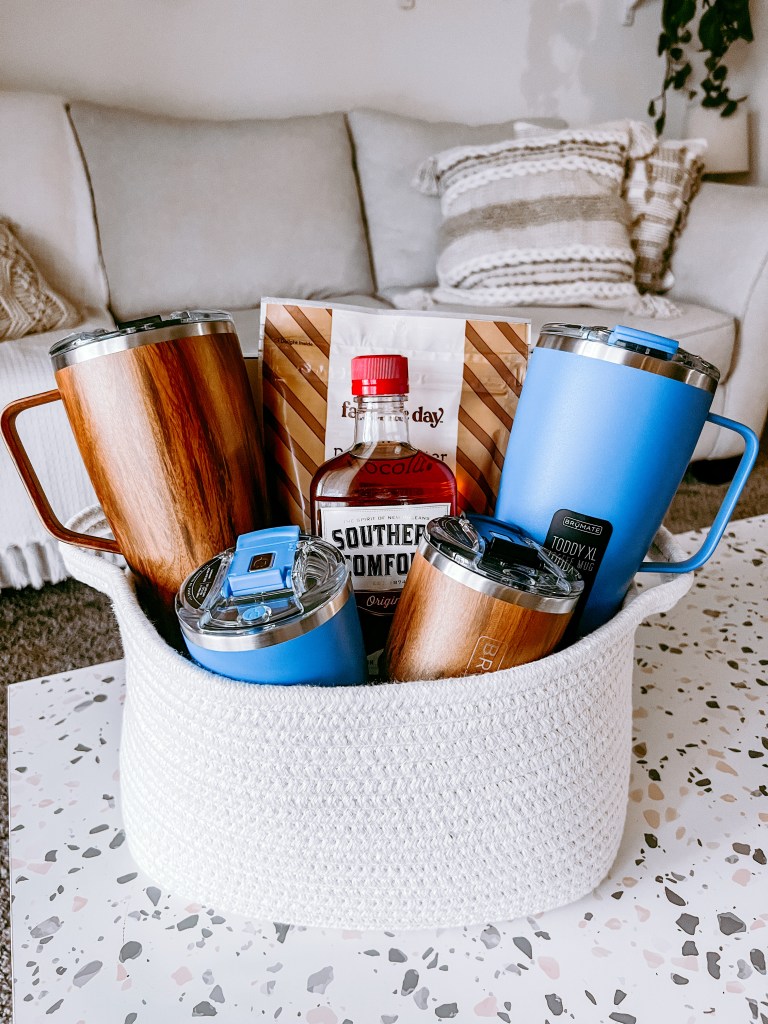 Holiday Gift Guide: Drink Basket - Life by Allison